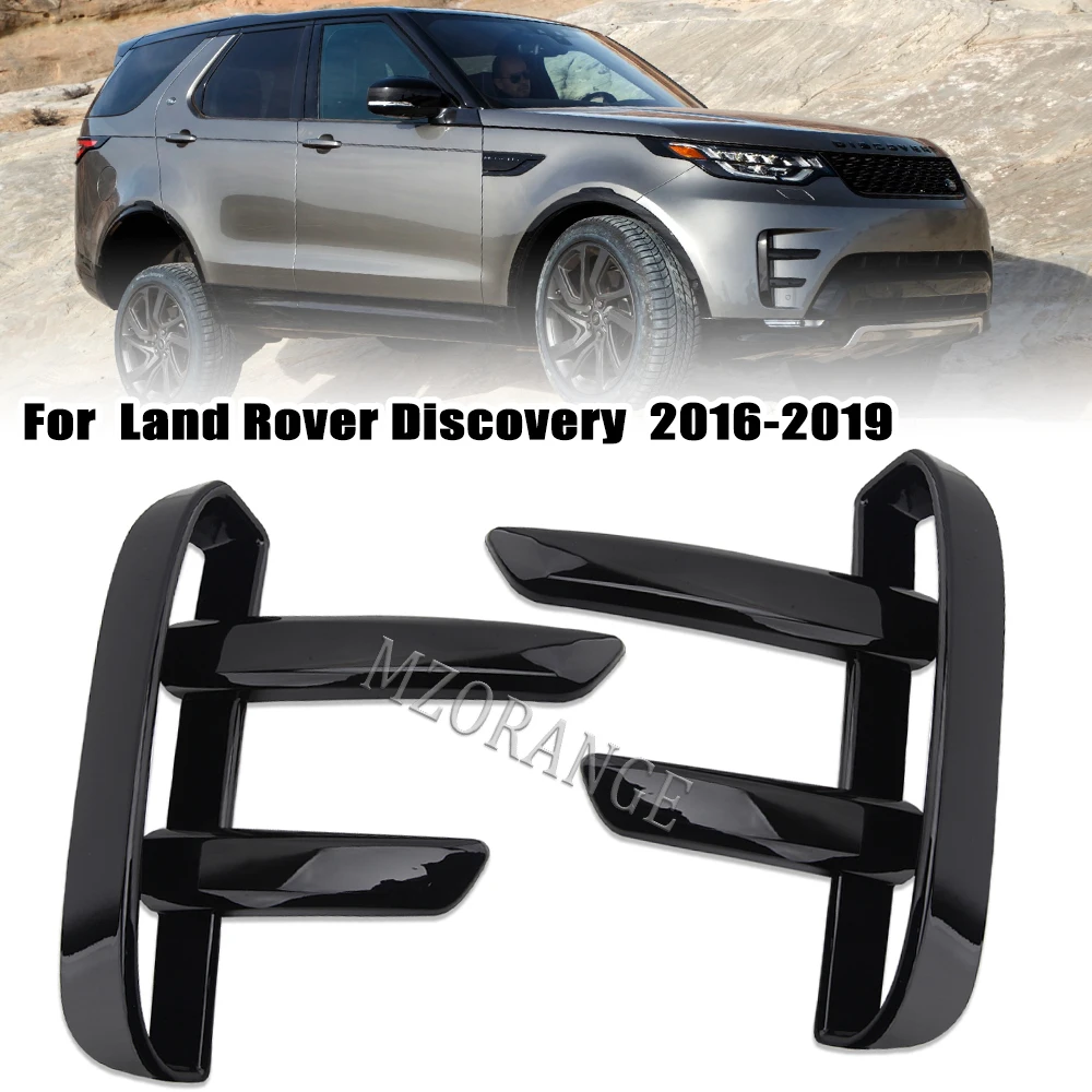 Front Fog Lamp Cover Trim For Land Rover Discovery 5 2017-2019 Black ...