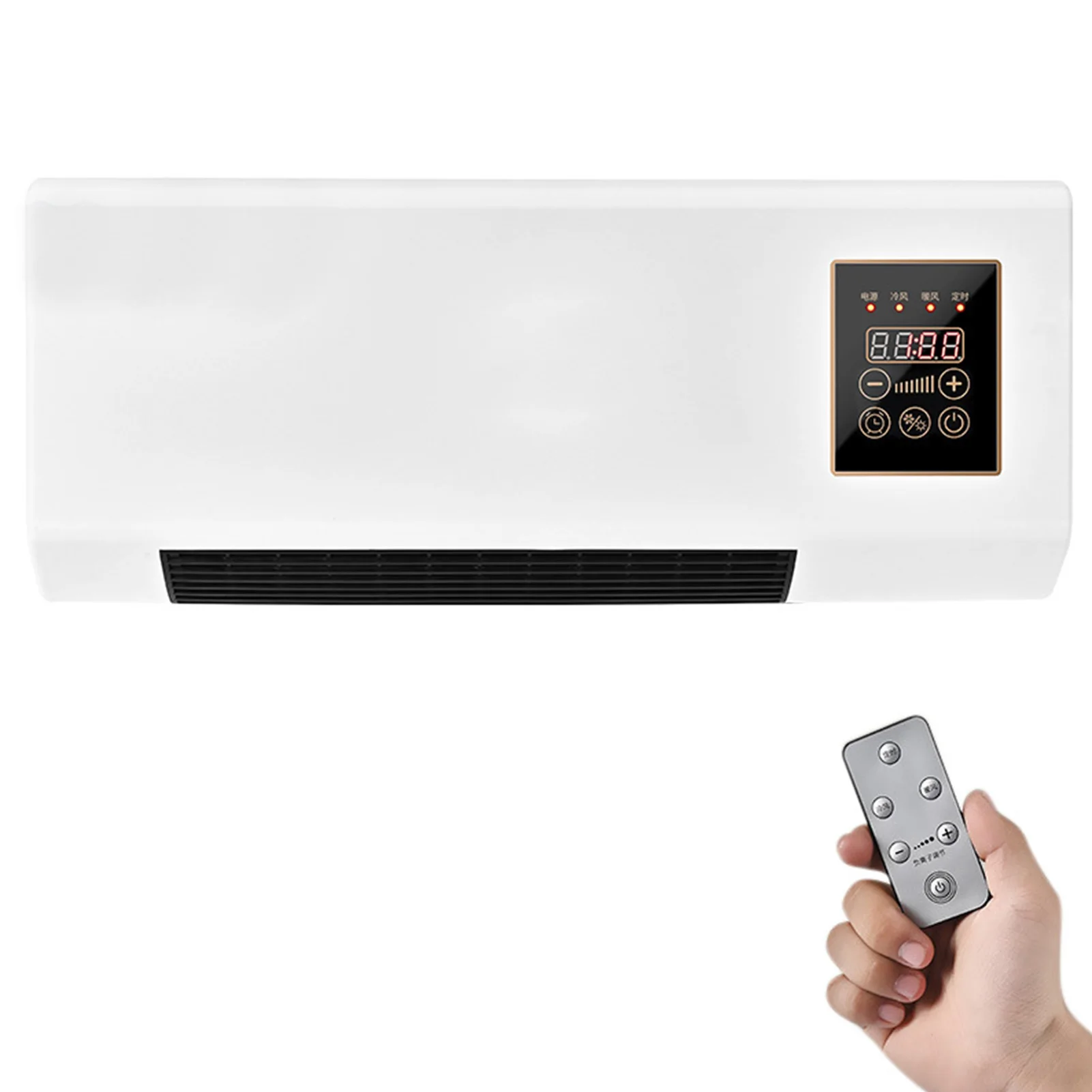 Wall-Mounted-Mini-Cooling-and-Heating-Conditioner-with-Remote-Control ...