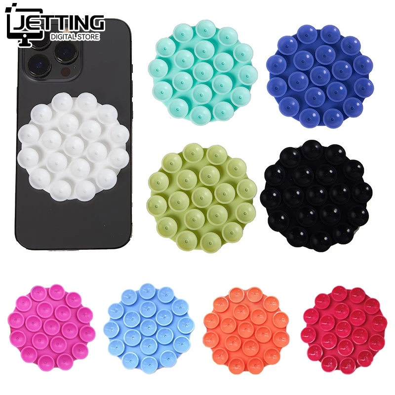 Portable Silicone Suction Cup Phone Mount Mini Suction Sticker Mount ...