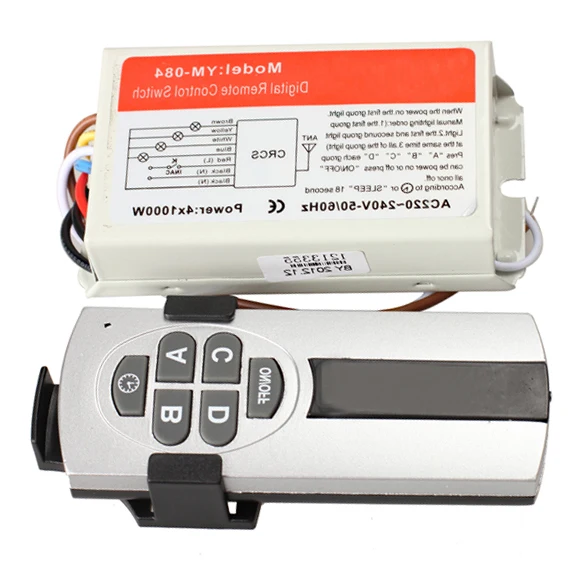Wireless-Remote-Control-4-Ports-Digital-Remote-Control-220V-1-2-3 ...
