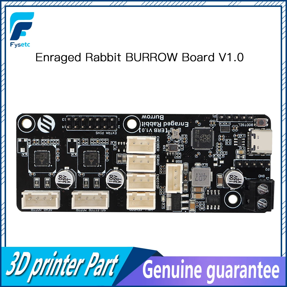 FYSETC-ERB-Board-with-RP2040-MMU-Enraged-Rabbit-BURROW-board-Feeder ...