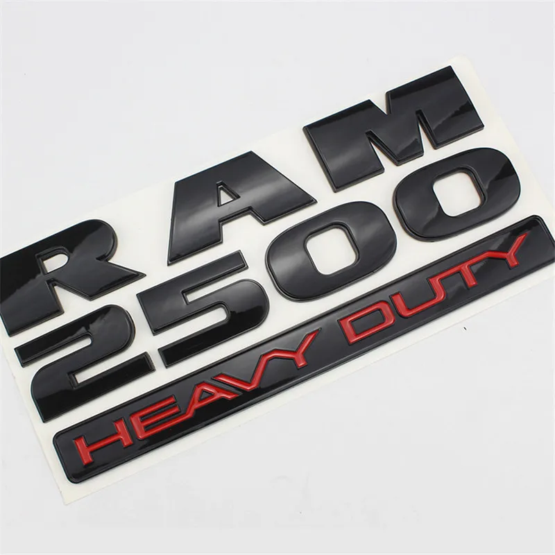 Dodge RAM 2500 Emblem Sticker Decal Exterior 3D Car Nitro, 44% OFF