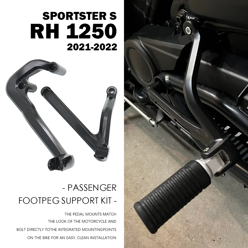 Motorcycle Passenger Footpeg Support Kit For Sportster S Sportster1250 ...