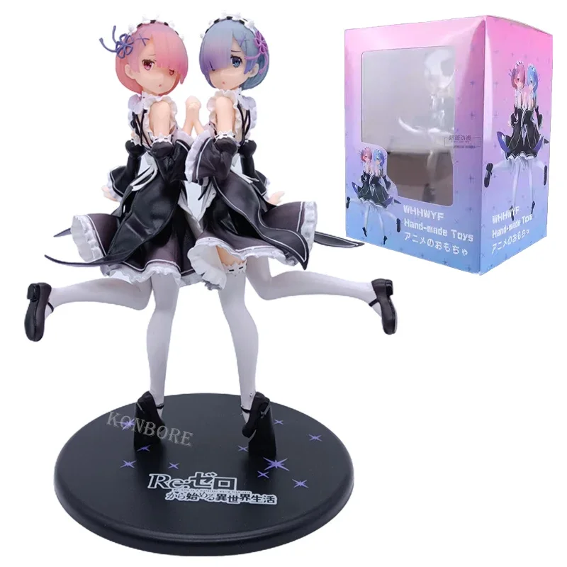 25cm-Re-ZERO-Starting-Life-in-Another-World-Anime-Figure-Rem-Ram-Twins ...