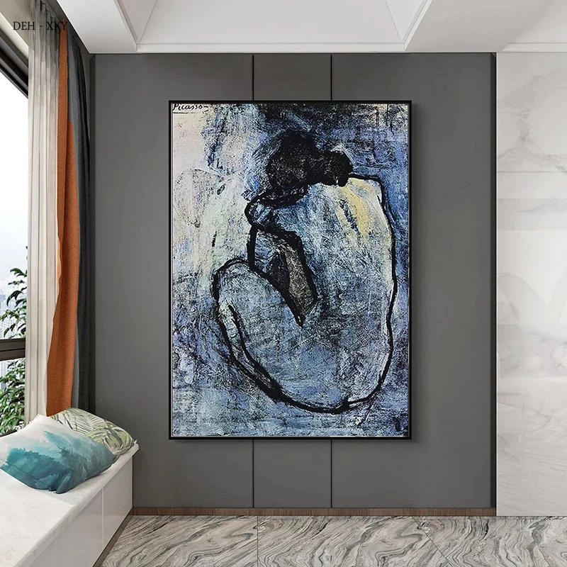 Abstract Art Picasso Blue
