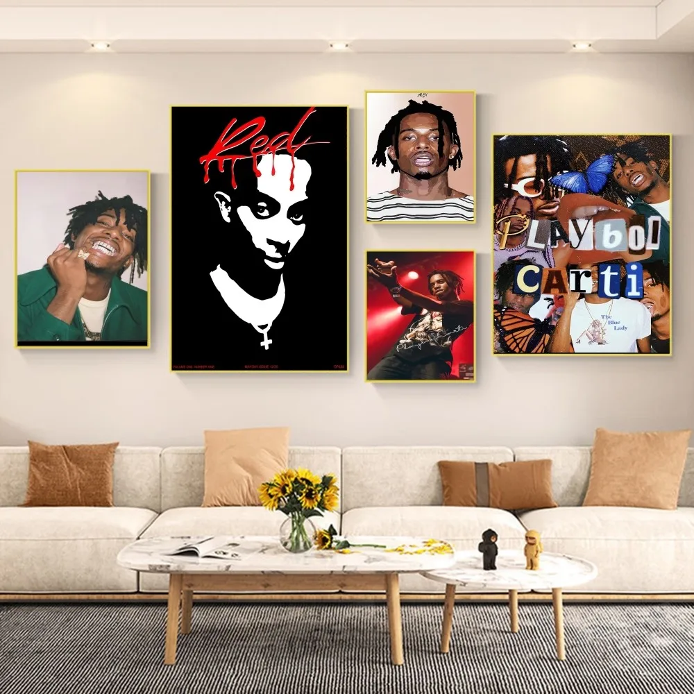 Playboi-Carti-Popular-Music-Album-Rap-Star-Poster-Anime-Posters-Sticky ...