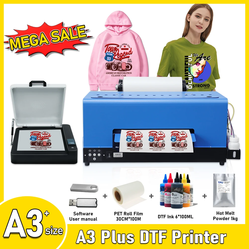 A3-Dtf-PrinterL805-T-shirt-Printing-Machine-with-Curing-Oven-impresora-dtf-transfer-machine-dtf ...