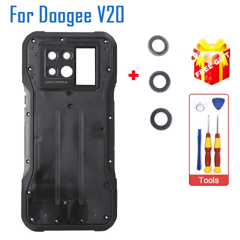 New-Original-DOOGEE-V20-Battery-Cover-Bottom-Shell-Case-With-Rear ...