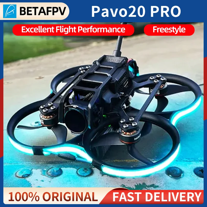 New BETAFPV Pavo20 Pro Brushless Whoop Quadcopter Drone ELRS 2.4G F4 ...