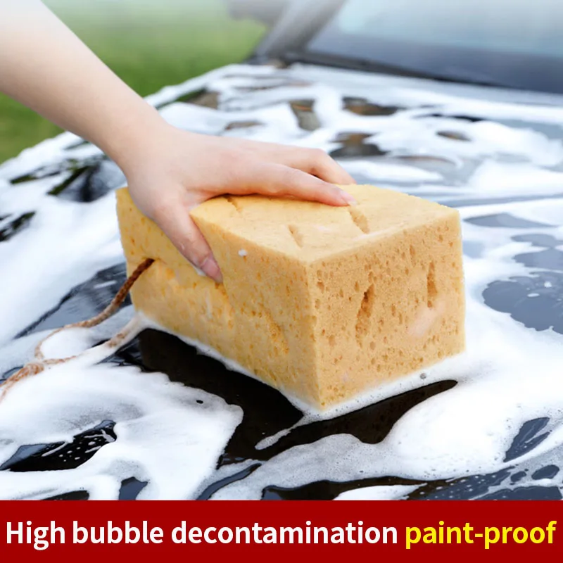 Honeycomb-sponge-car-wash-coral-kitchen-cleaning-dishwashing-sponge ...