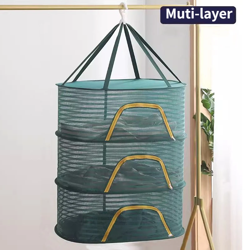 Muti-layer-Hanging-Drying-Net-Dry-Goods-Folding-Nets-with-Sealed-Zipper ...