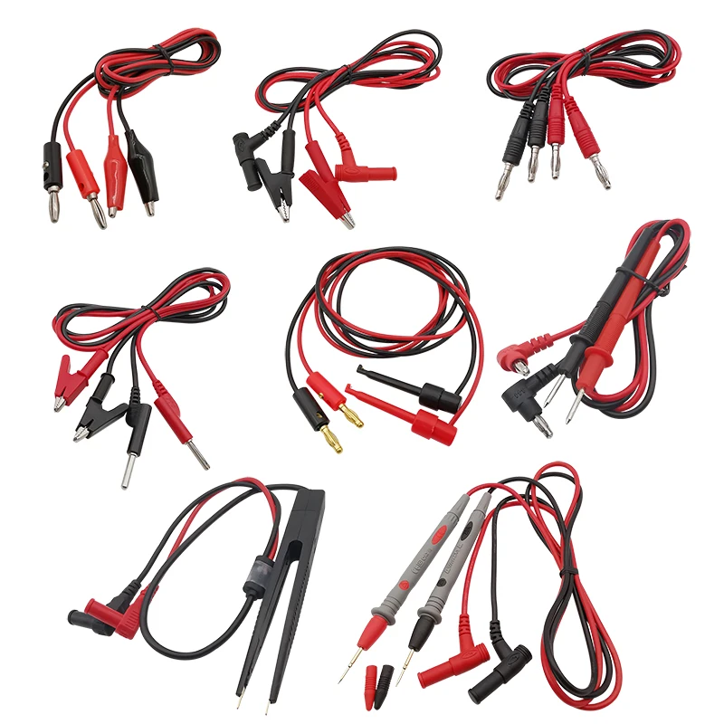 Multimeter Accessory Kit 1000V 20A Multimeter Test Leads With Alligator ...