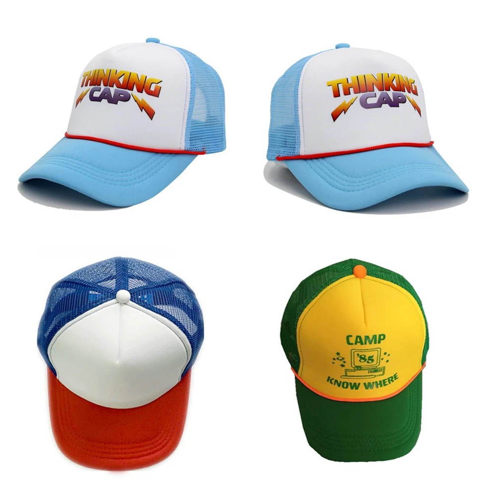 Dustin Thinking Cap Stranger Things | Dustin Stranger Things Trucker ...