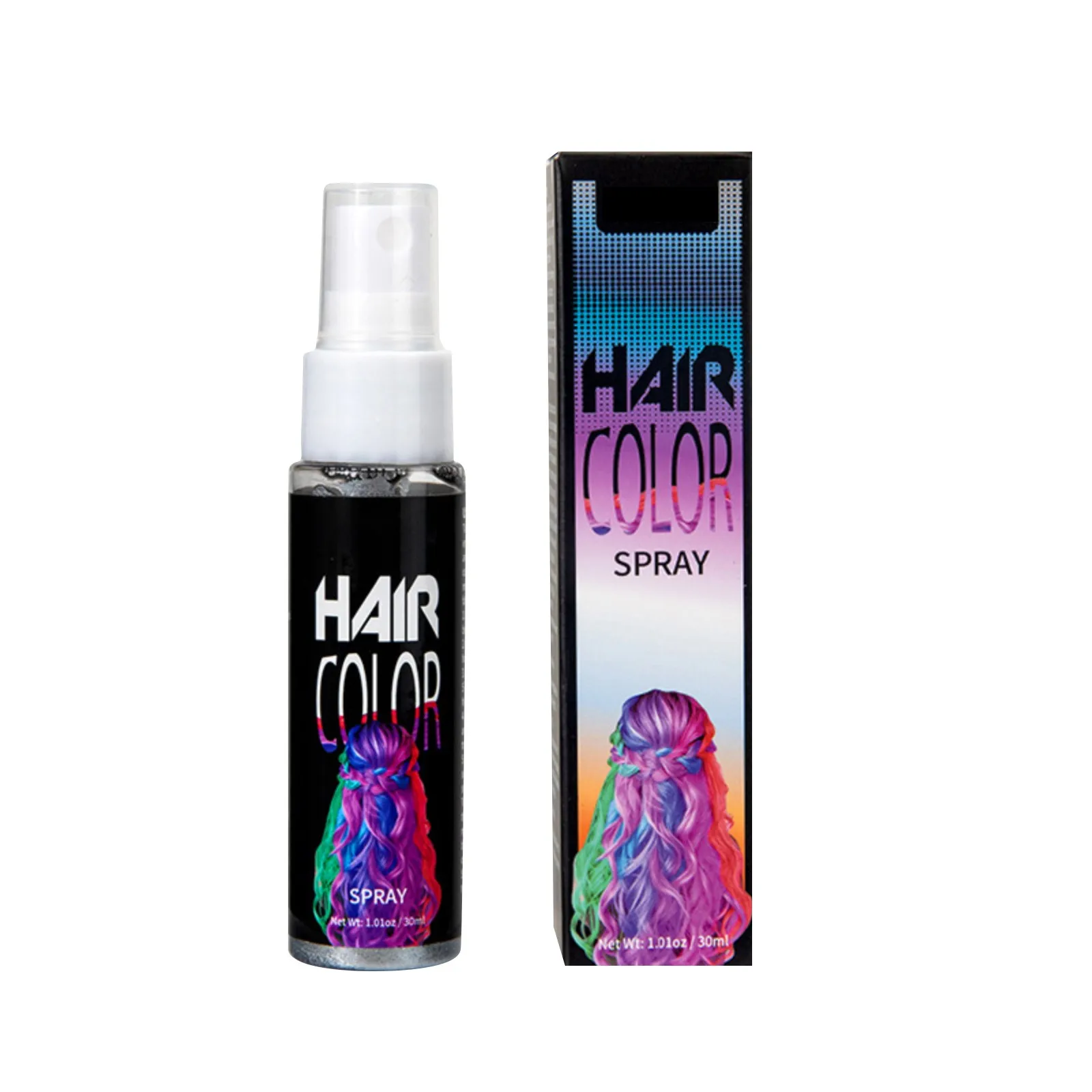 2pcs-30ml-Temporary-Hair-Color-Spray-Timesave-DIY-Hair-Color-Spray-Hair ...