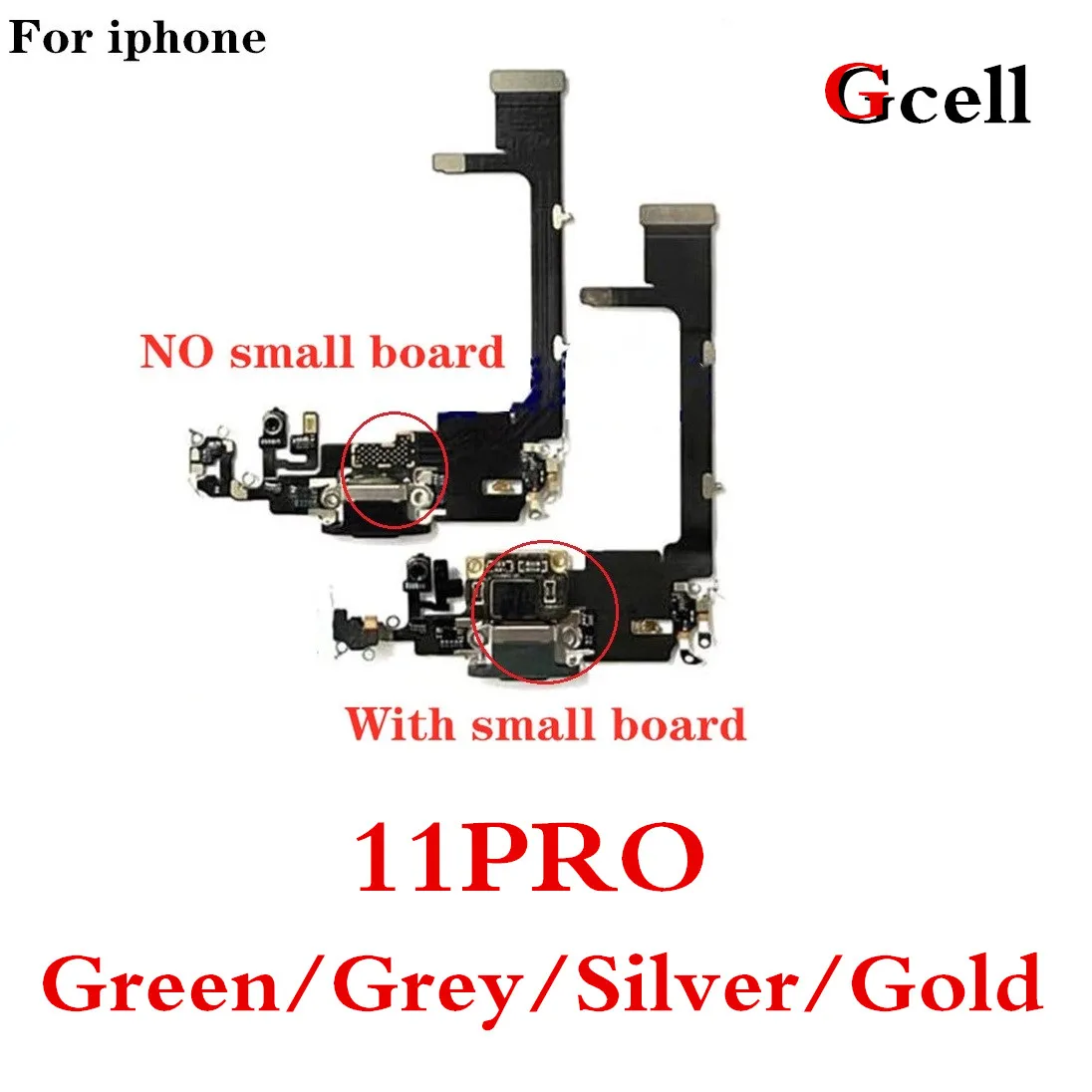 Gcell-1PCS-Charging-Port-Charging-Flex-cable-Original-For-Iphone-11Pro ...