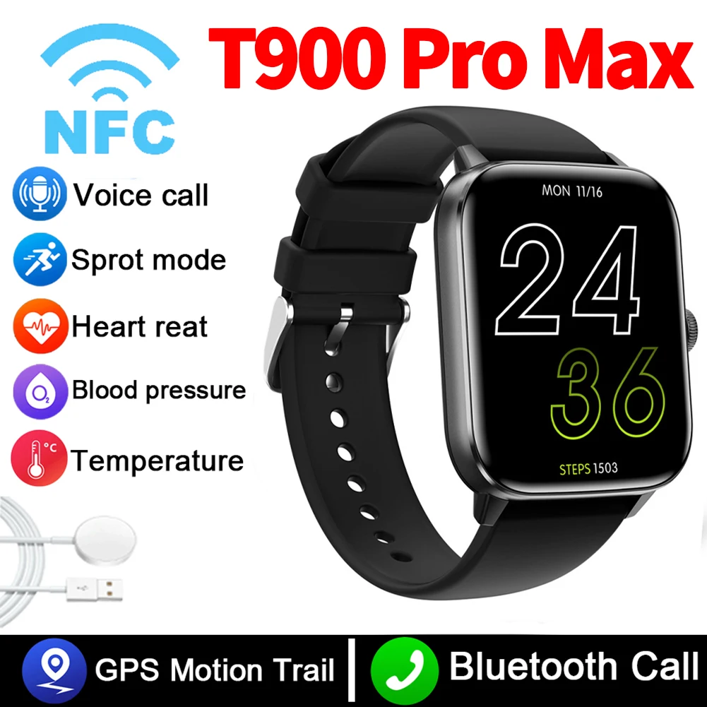 Smart-Watch-T900-Pro-Max-Answer-Call-Sport-Fitness-Tracker-Custom-Dial ...