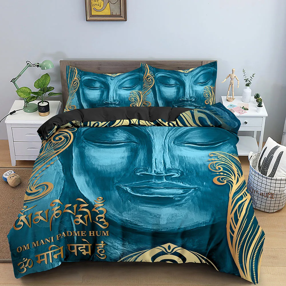Buddha Quilt Cover