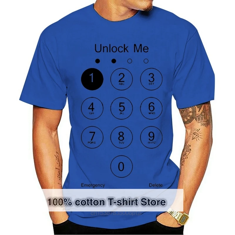 New-Style-Crew-Neck-T-Shirts-New-Fashion-Summer-Design-Funny-Tee-Unlock ...