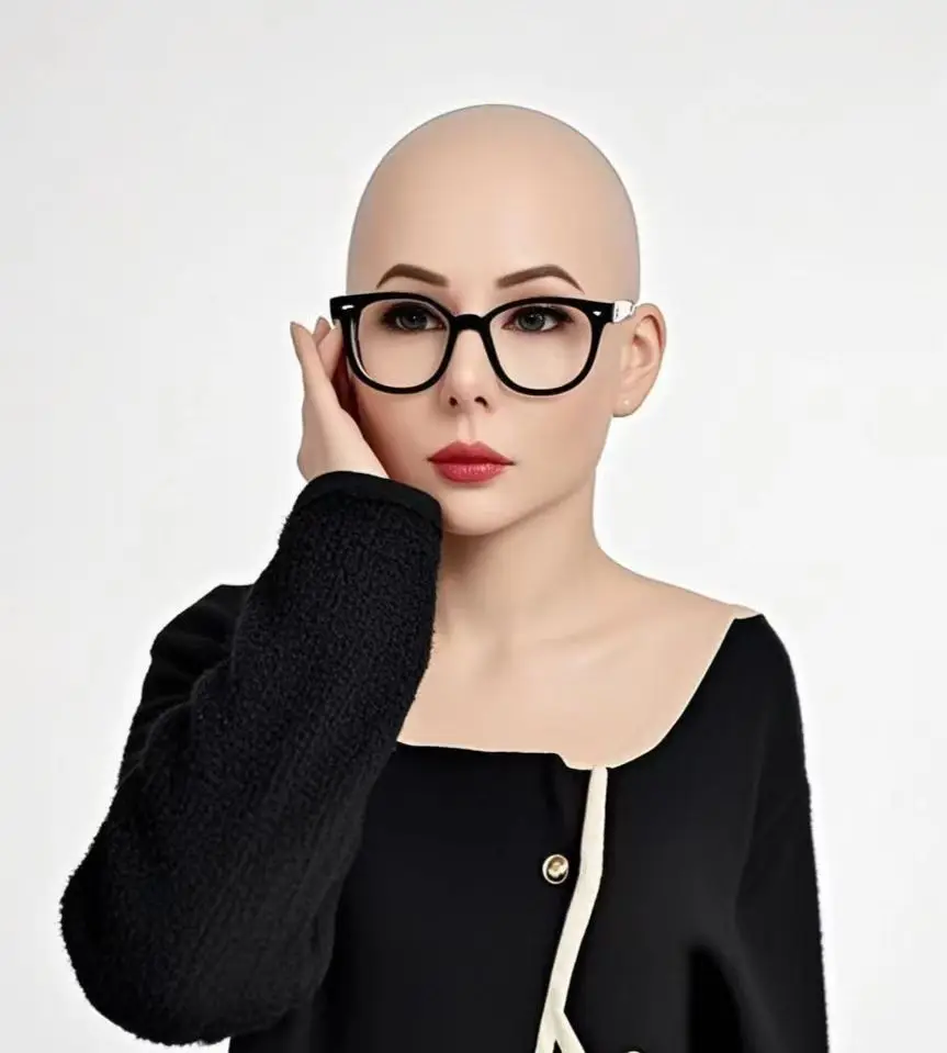 Halloween Party Cosplay Realistic Female Face Mask Crossdress Mask Male ...