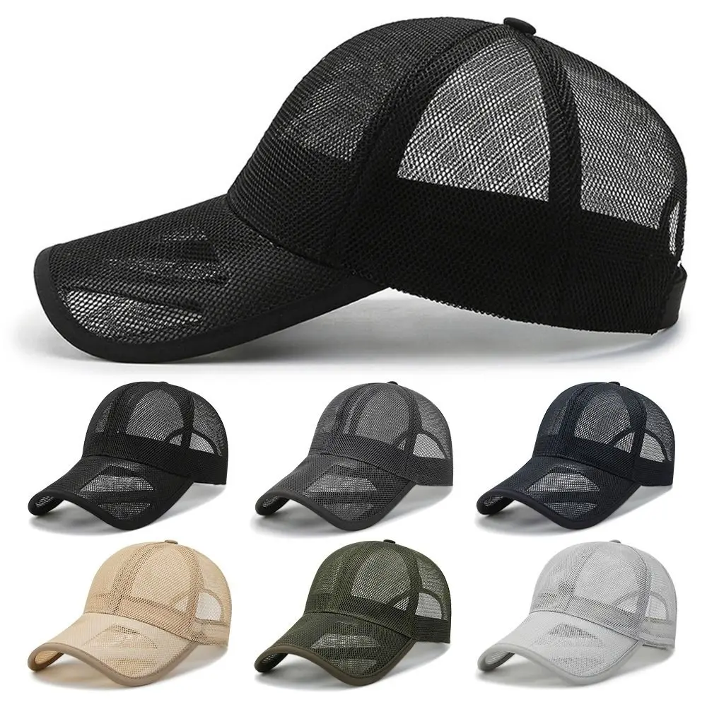 Outdoor Sports Adjustable Fashion Summer Sunscreen Hats Baseball Cap ...
