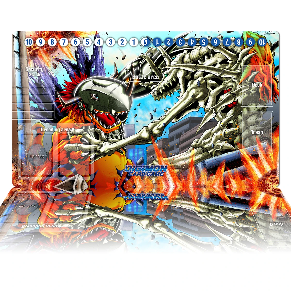 Skullgreymon Vs Metalgreymon