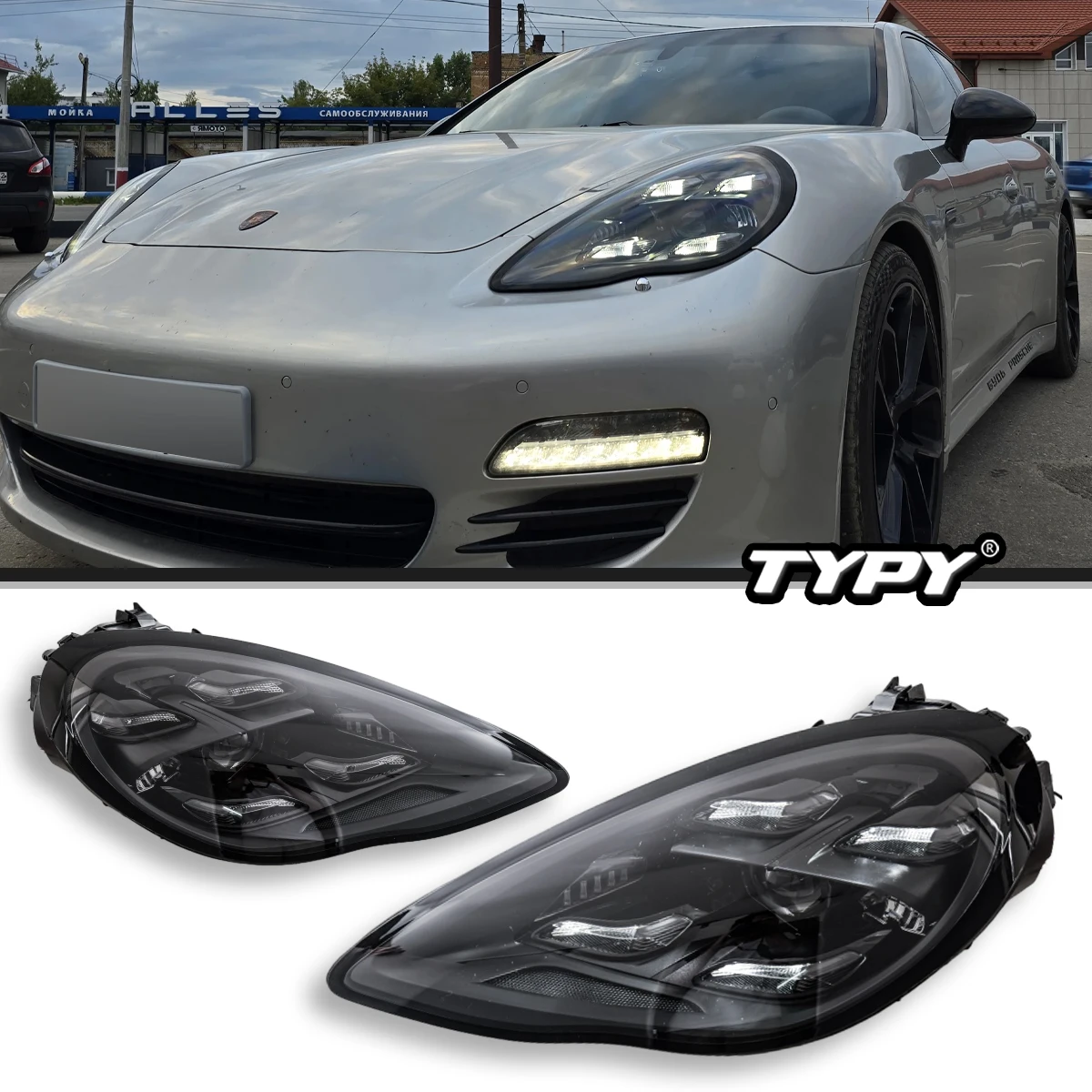 Car-Lights-For-Porsche-Panamera-LED-Headlights-2010-2011-2012-2013-970 ...