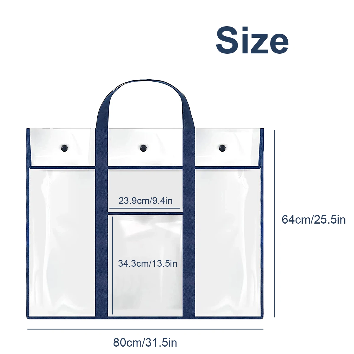 Art-PVC-Storage-Pocket-Art-Portfolio-Bag-Large-Poster-Storage-Bag ...