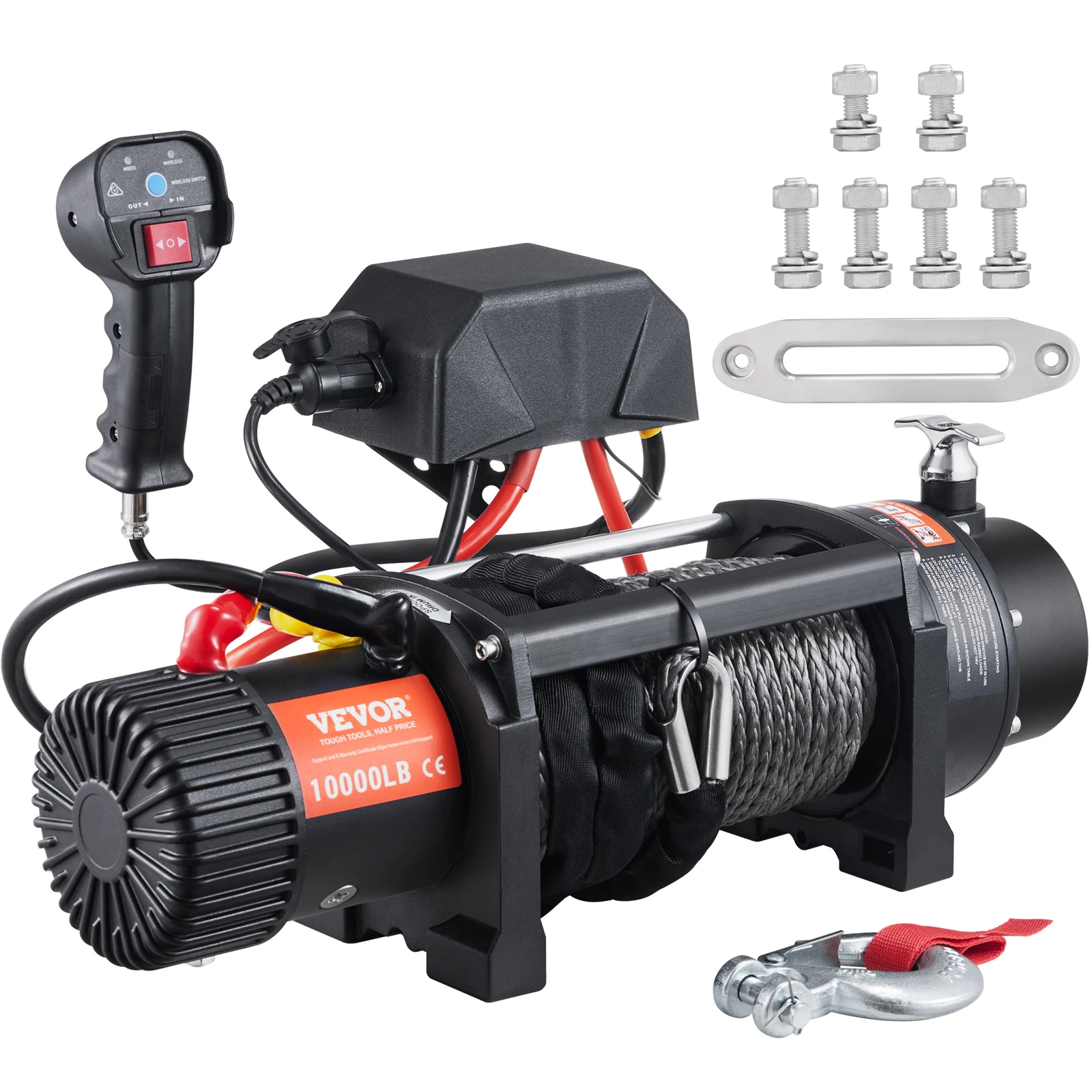 VEVOR-Electric-Winch10000-lb-IP67-ATV-Winch-with-Wireless-Handheld ...