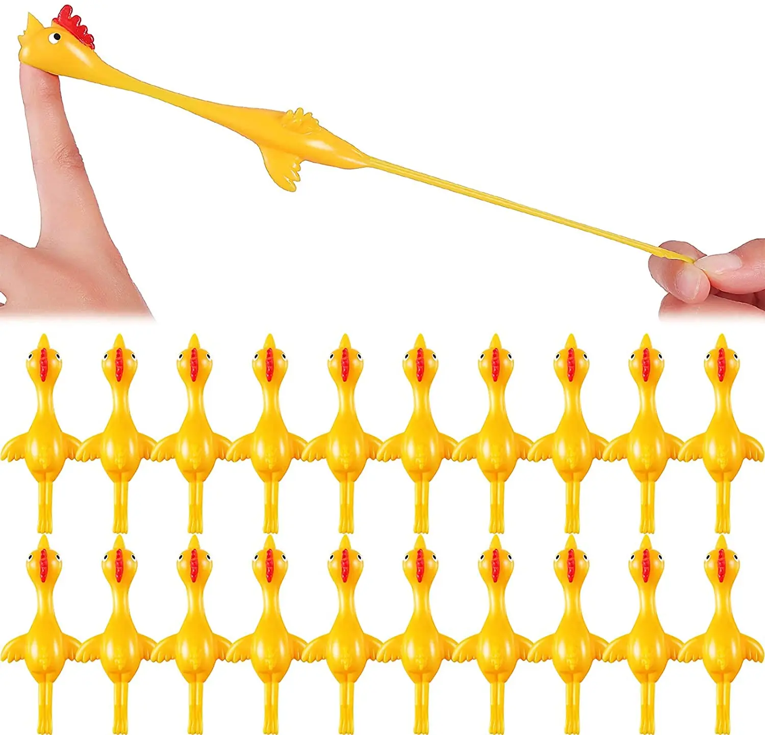 20packs-Slingshot-Chicke-Flick-Chicken-Flying-Chicken-Fingers-Stretchy ...