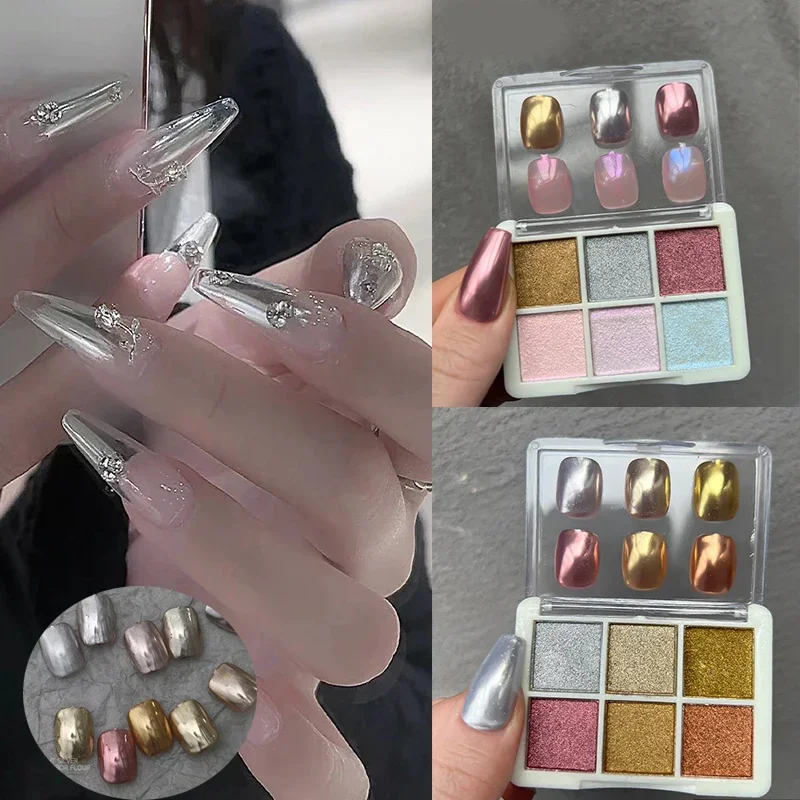 6-color-Solid-Magic-Mirror-Powder-Nail-Glitter-Mirror-Illusion-Aurora ...