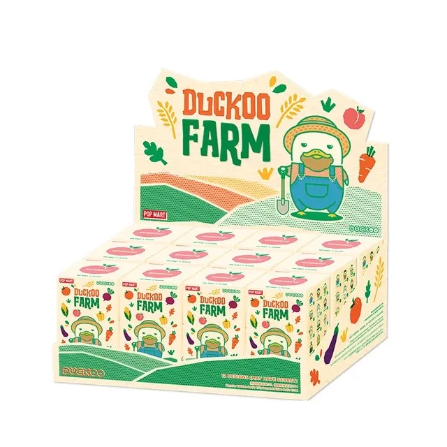 POP MART DUCKOO FARM Series Blind Box Surprise Box Original Action ...