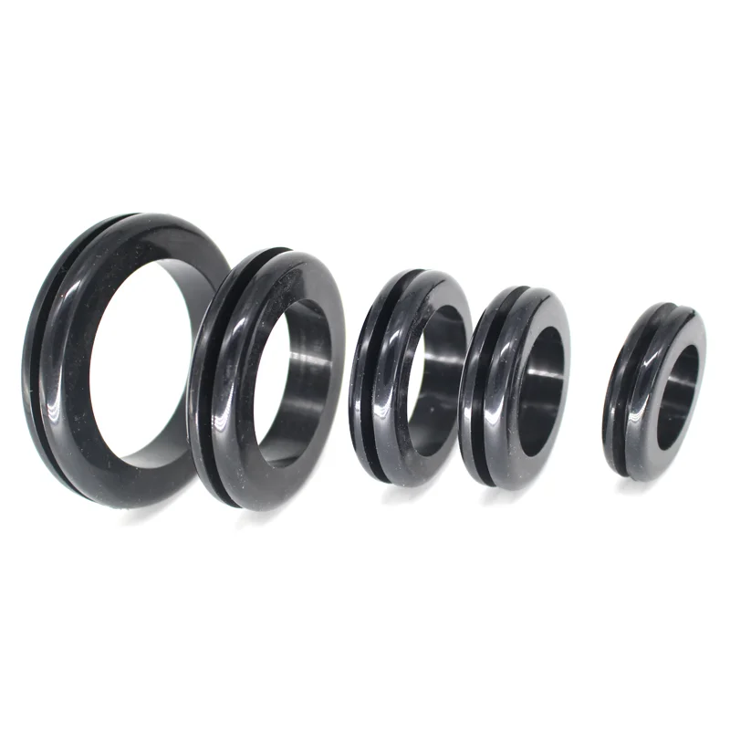 New High Quality Rubber Grommet ID 25mm 30mm 35mm 40mm 50mm Black Wire ...