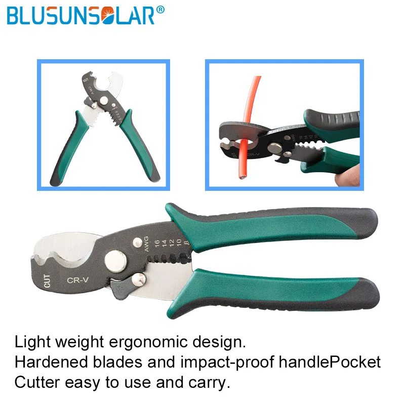 Hand Electrician Pliers for Crimping Wire Cable from 4 50mm2 12 1 AWG ...