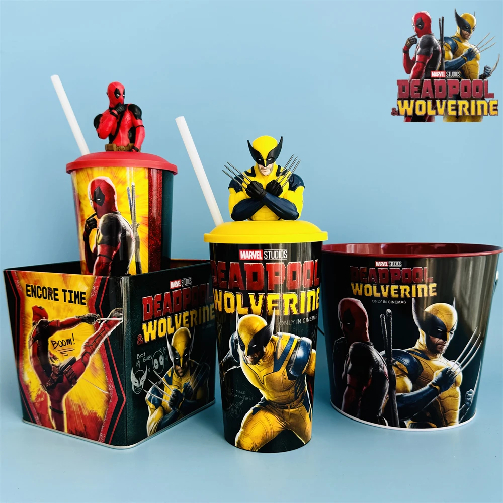 2024-Movie-Deadpool-Wolverine-Cup-32oz-Styling-Topper-Cup-Figure ...