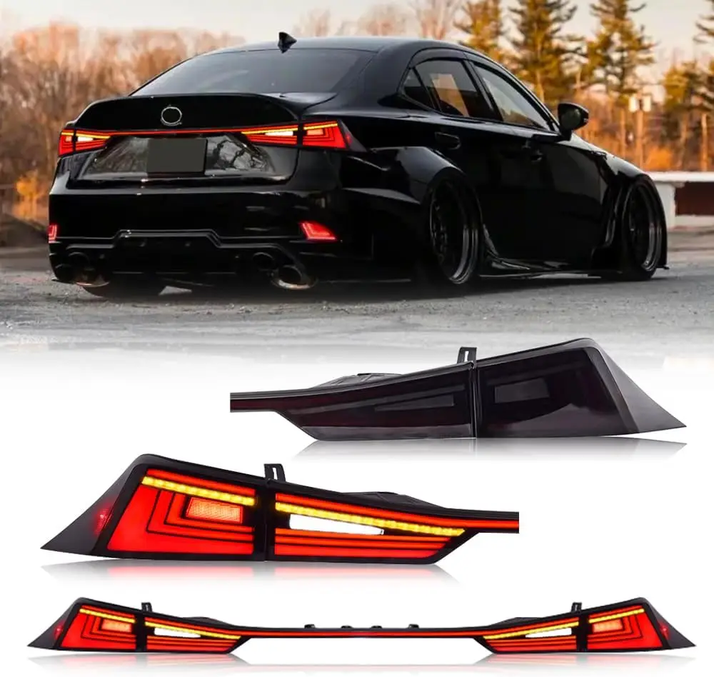 LED Tail Light For Lexus IS250 300H 350 F 2013-2020 Sequential ...