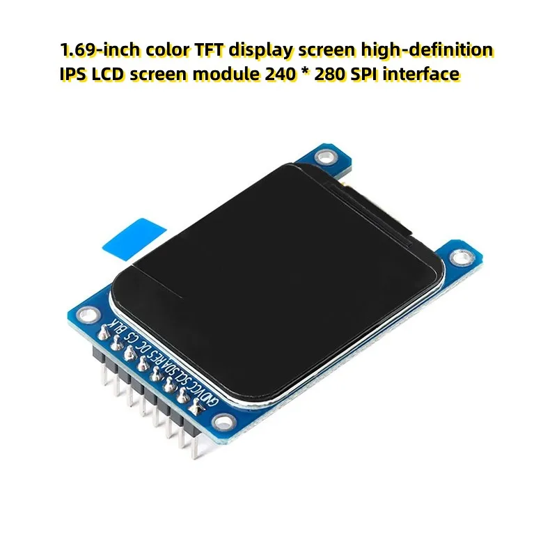 1.69-inch color TFT display screen high-definition IPS LCD screen ...