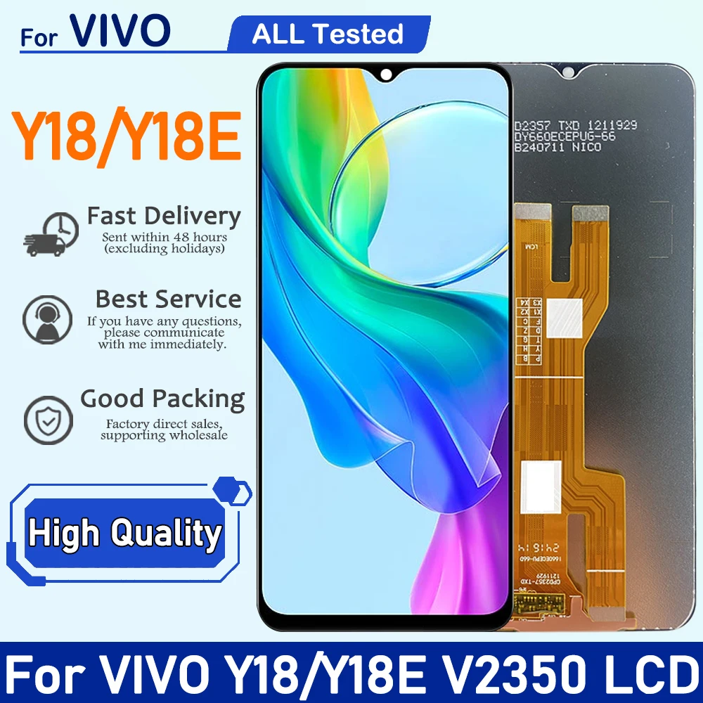 6-56-Inch-Black-For-Vivo-Y18-Vivo-Y18E-Y18-India-LCD-Display-Touch ...
