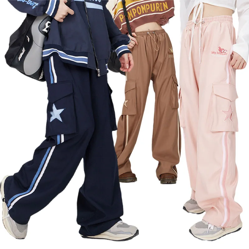 KYOUKO-Anime-Sanrioed-Joint-Casual-Cargo-Pants-Women-Autumn-Kawaii-My ...