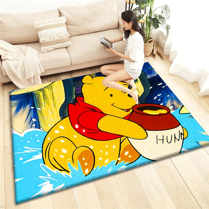 Winnie-the-Pooh-Fashion-area-carpet-for-children-Living-room-Bedroom ...