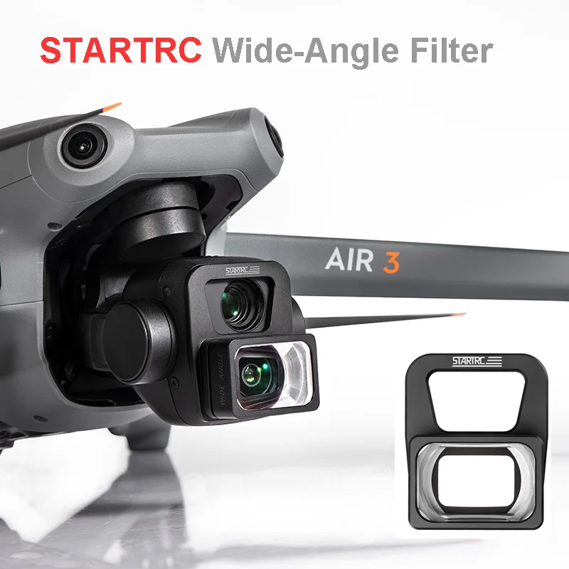 Startrc-Wide-Angle-Filter-for-DJI-Air-3-Drone-Accessories-Extend-FOV-to ...