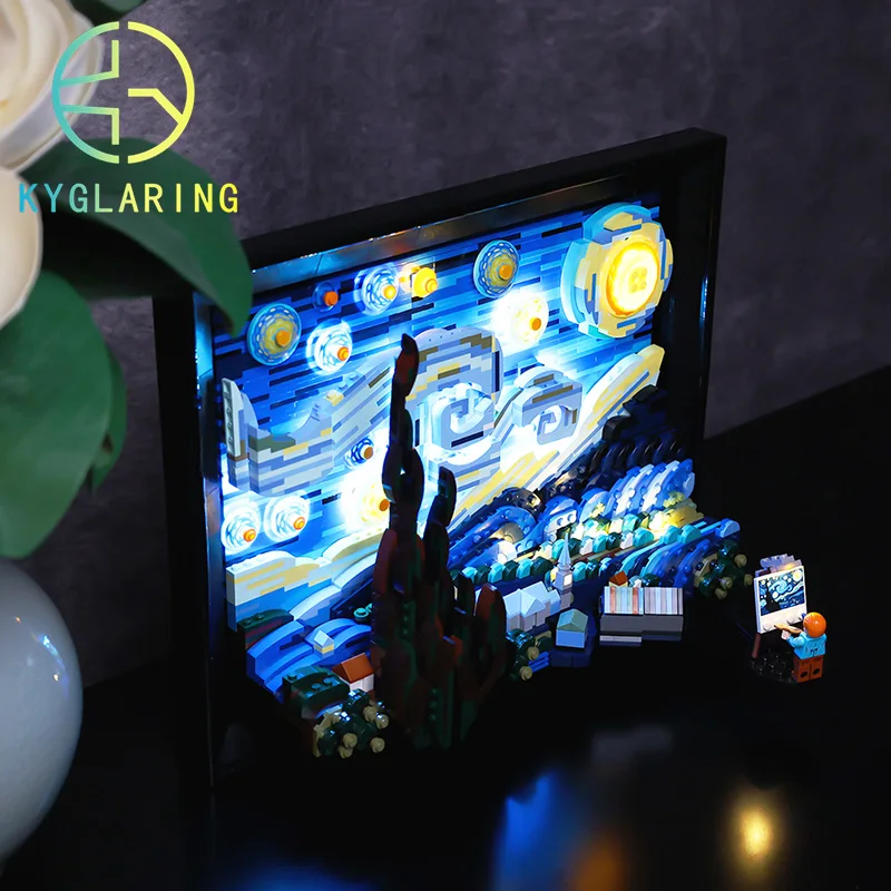 Kyglaring For 21333 Vincent Van Gogh The Starry Night Led Lighting Set ...