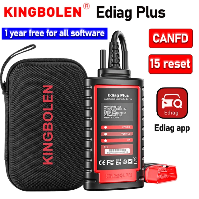 THINKCAR Thinkdiag 2 OBD2 Scanner Support CAN FD Protocols Fit For GM ...