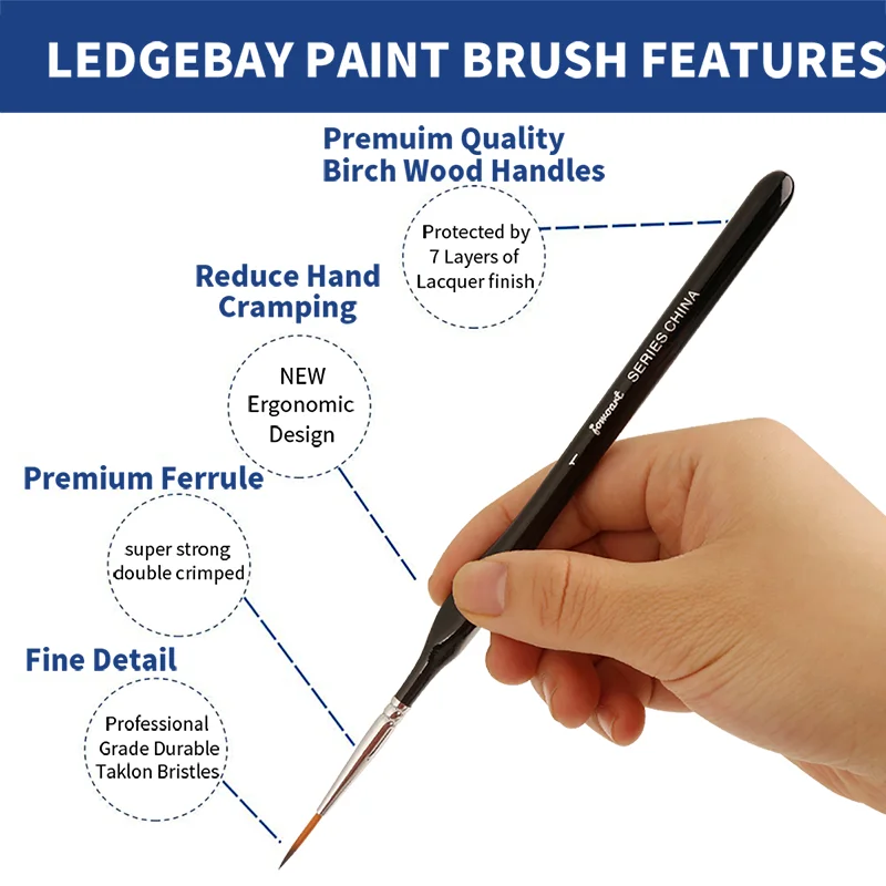 15 Pcs Miniature Hook Line Pen Set – Craft Culture Shop