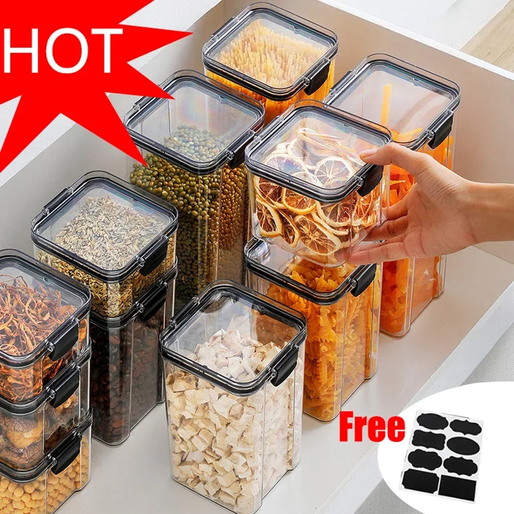 Food-Storage-Container-Plastic-Kitchen-Refrigerator-Noodle-Box ...