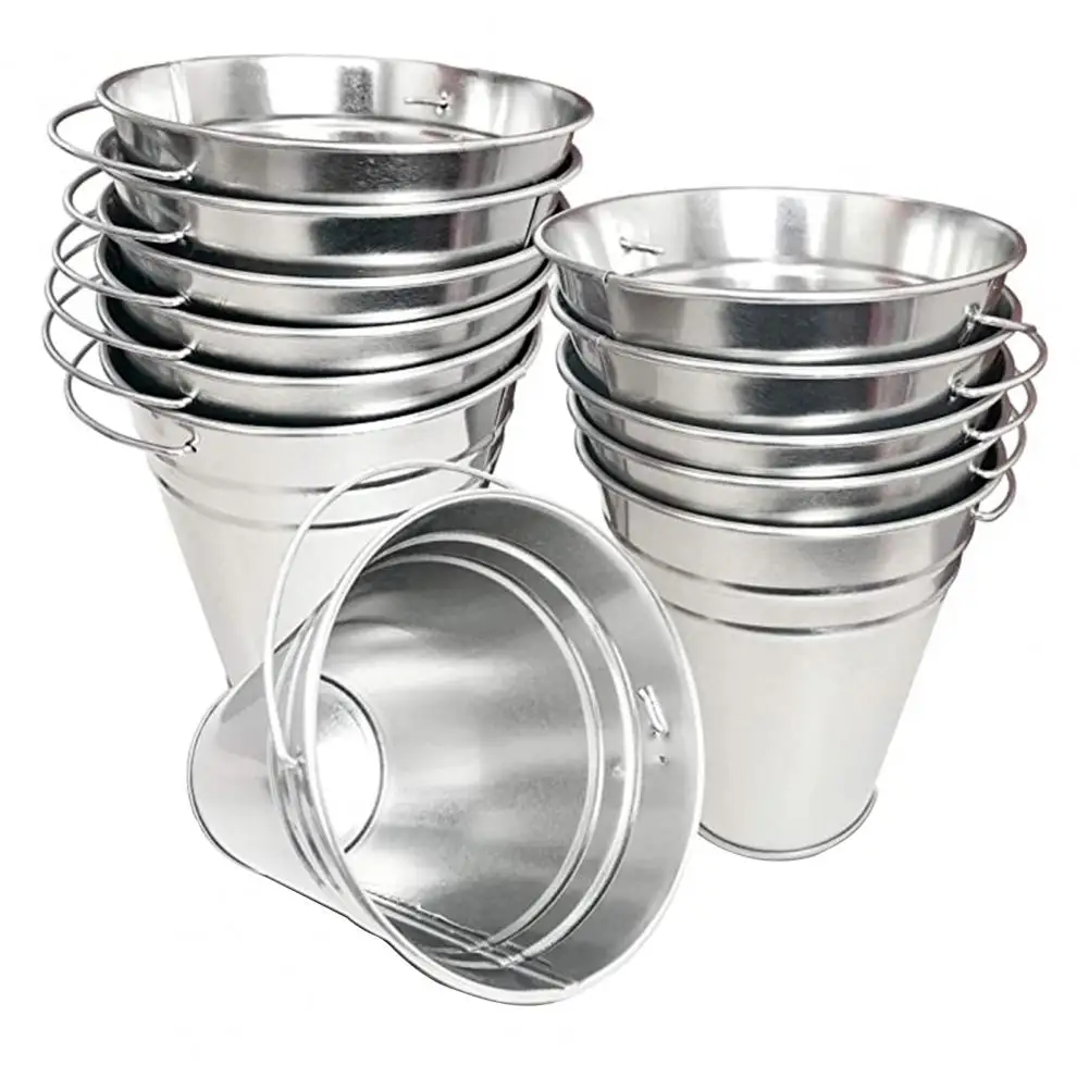 Mini-Metal-Bucket-Display-Flower-Iron-Bucket-Ice-Bucket-Food-Snack ...