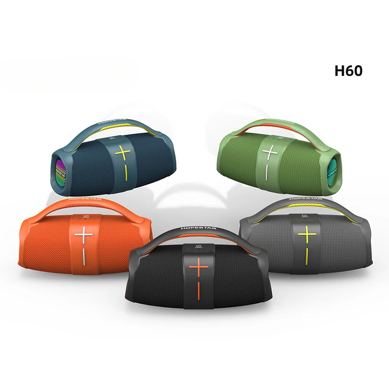 Original-H60-40W-High-Power-Boombox-Speakers-Portable-Bluetooth-Super ...
