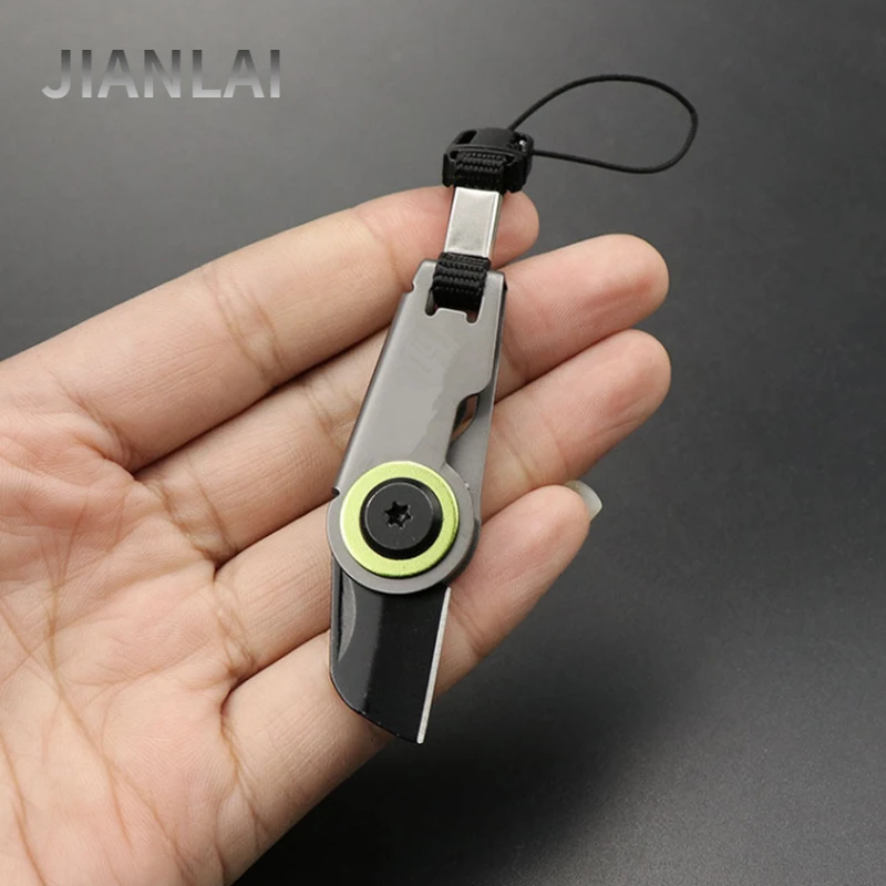 New-Mini-Pocket-Folding-Knife-Portable-Small-Blade-EDC-Keychain-Pendant ...