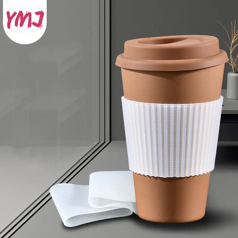 Silicone-Cup-Sleeve-Heat-Insulation-Coffee-Cup-Cover-Ceramic-Cup-Cover ...