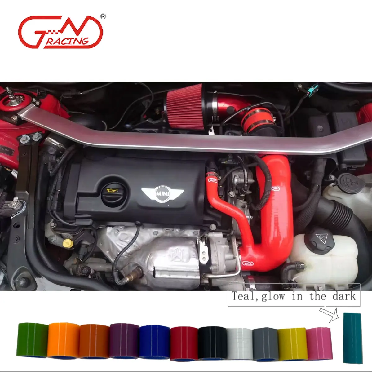 Fit Mini Cooper S | Countryman R60 N18 Engine Silicone Intake Inlet ...