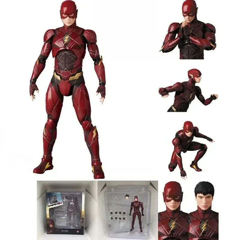 16cm-Marvel-The-Flash-Anime-Figure-The-Avengers-Flash-Action-Figure-PVC ...
